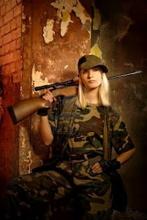 Beautiful Women Army Stock Picture | Women Army