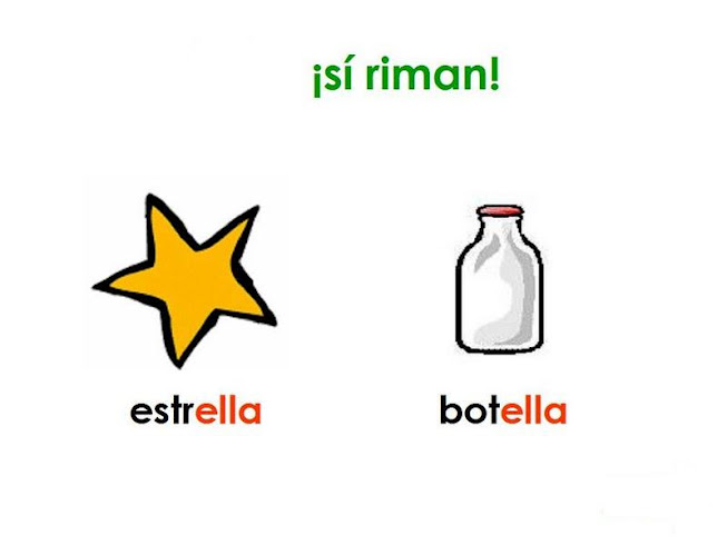 La Profe de A L: Curruluchos aprendiendo...: ¿QUÉ RIMA CON...?