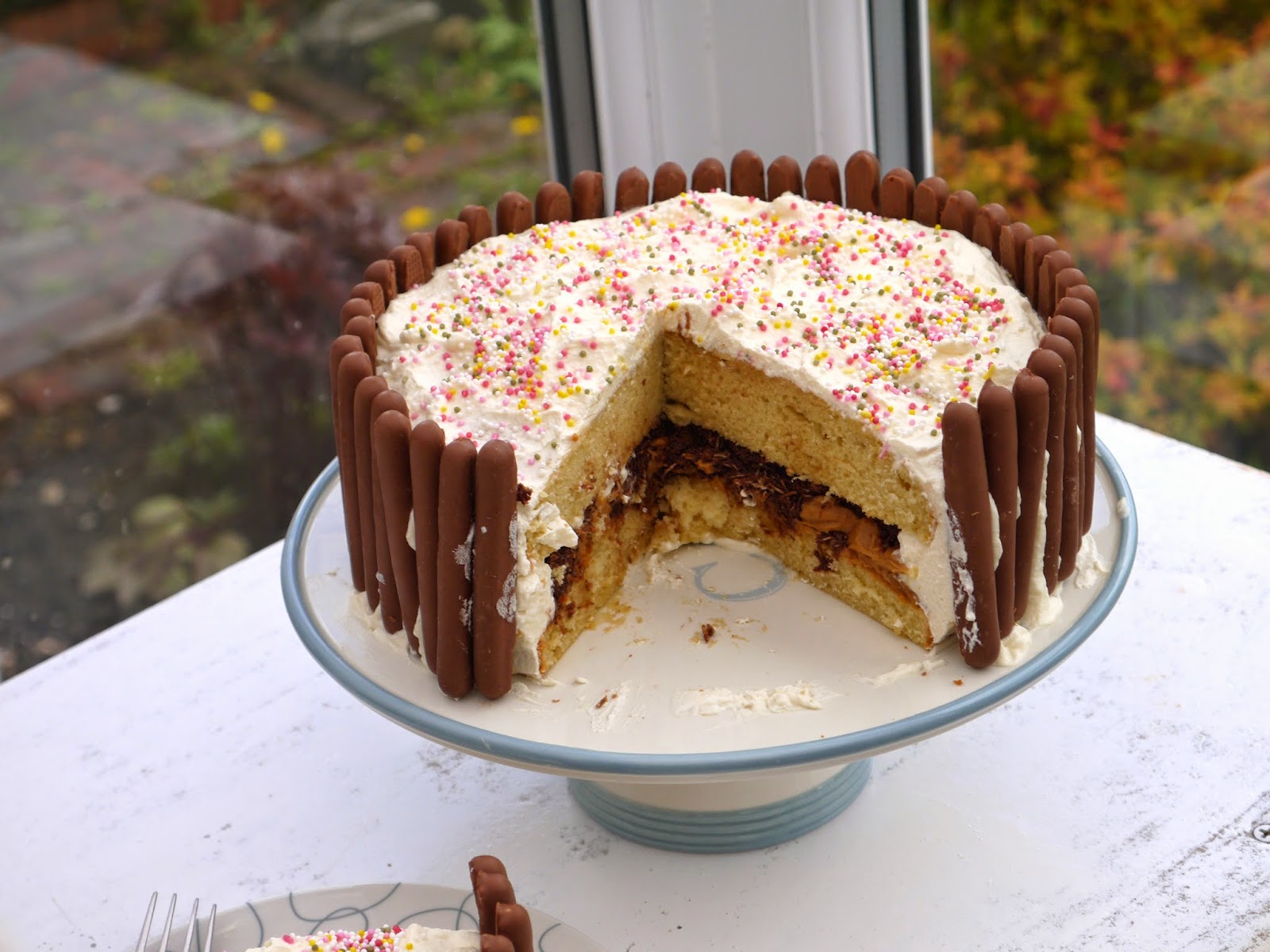 This Muslim Girl Bakes: A Cake with All My Favourites.