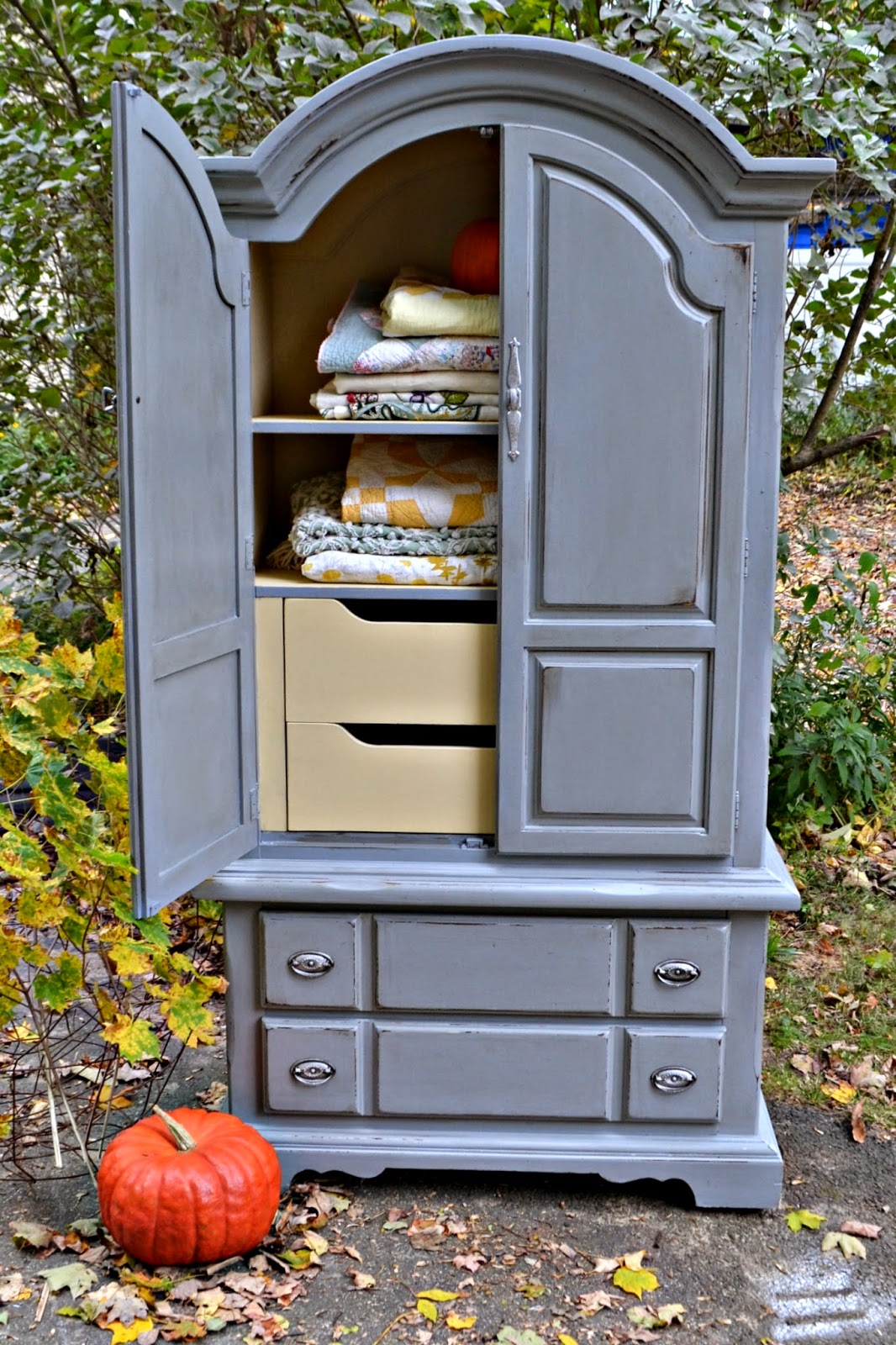 Heir and Space: A Classic Pine Armoire