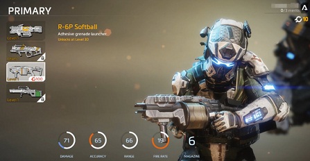 Titanfall 2: List of all Weapons and Unlock Level