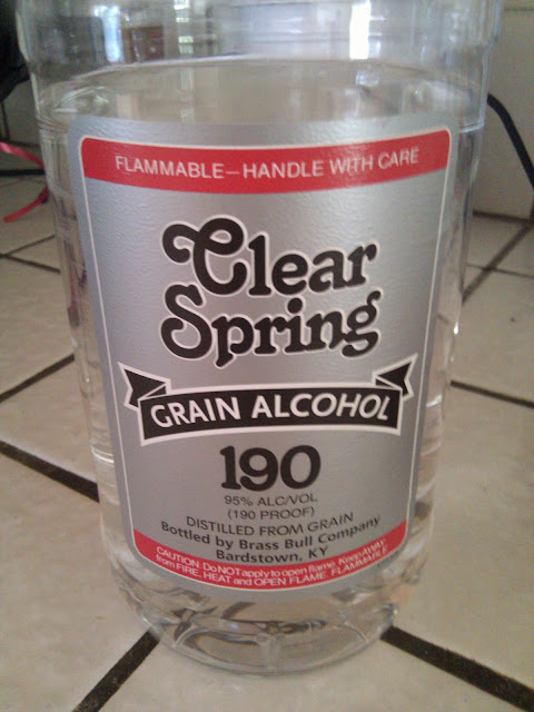 wong drinks: I Drank That: Clear Spring Grain Alcohol 190