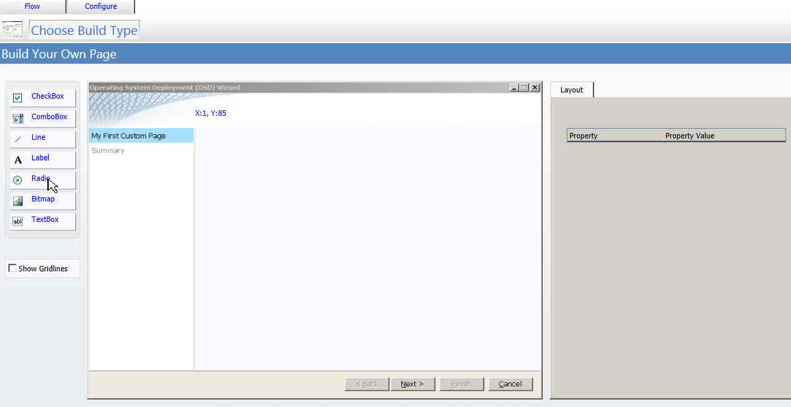 Venu Singireddy's blog: Create custom pages using MDT UDI Wizard designer