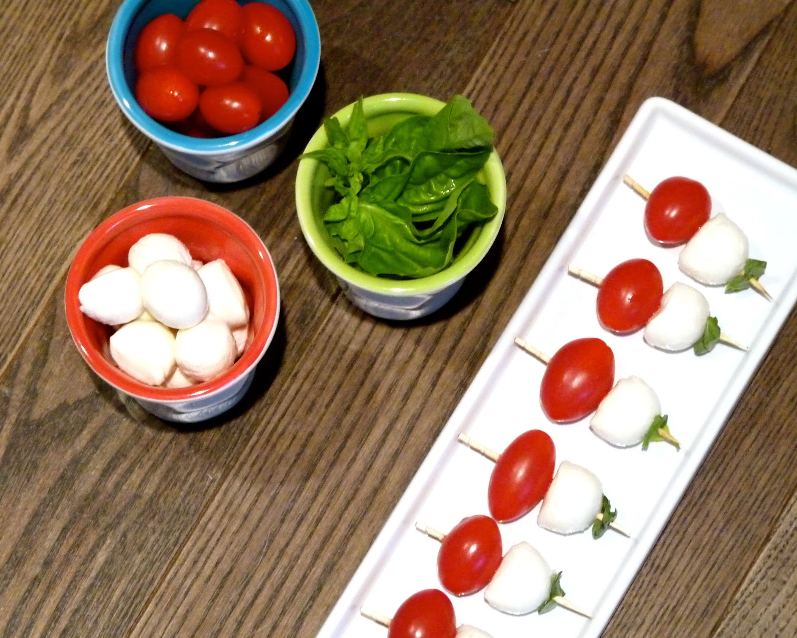 A Healthy Appetizer on a Stick