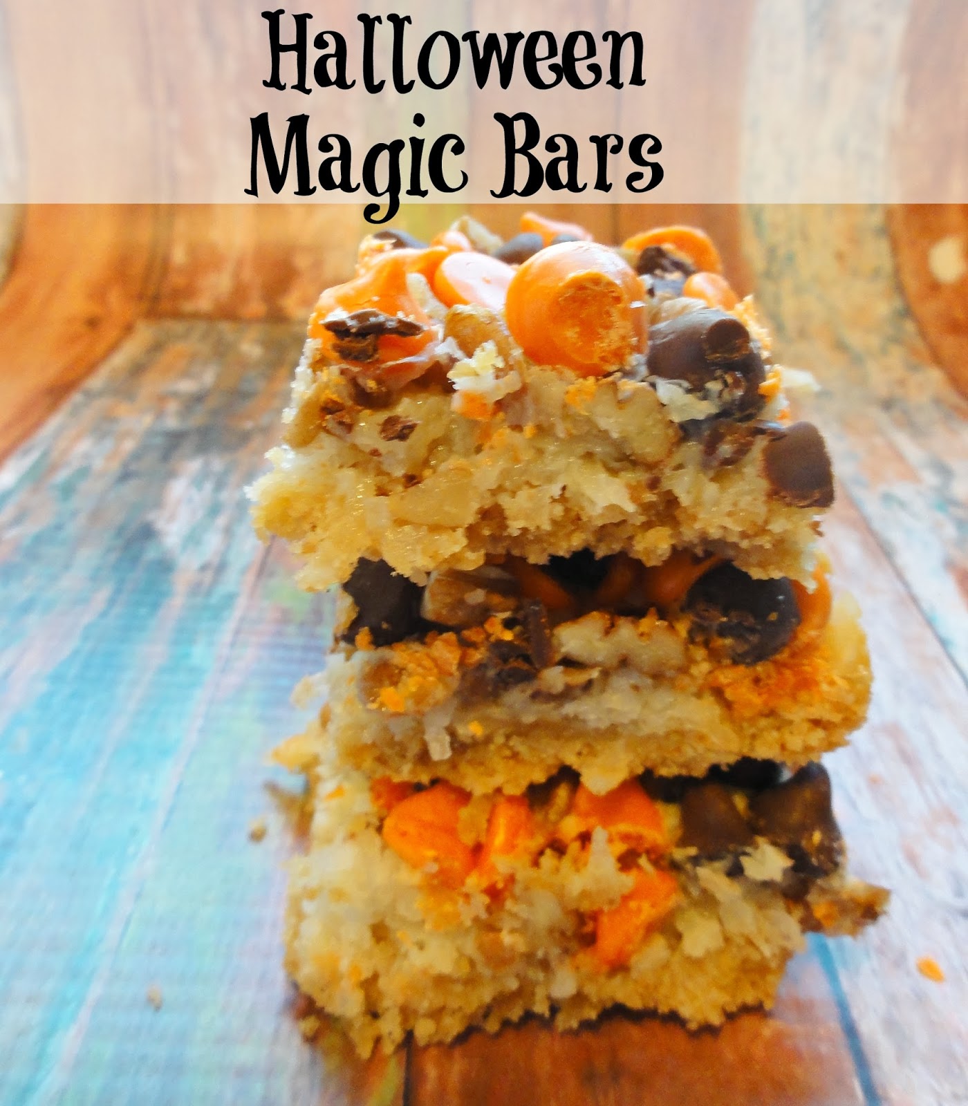The Cookie Puzzle: Halloween Magic Bars