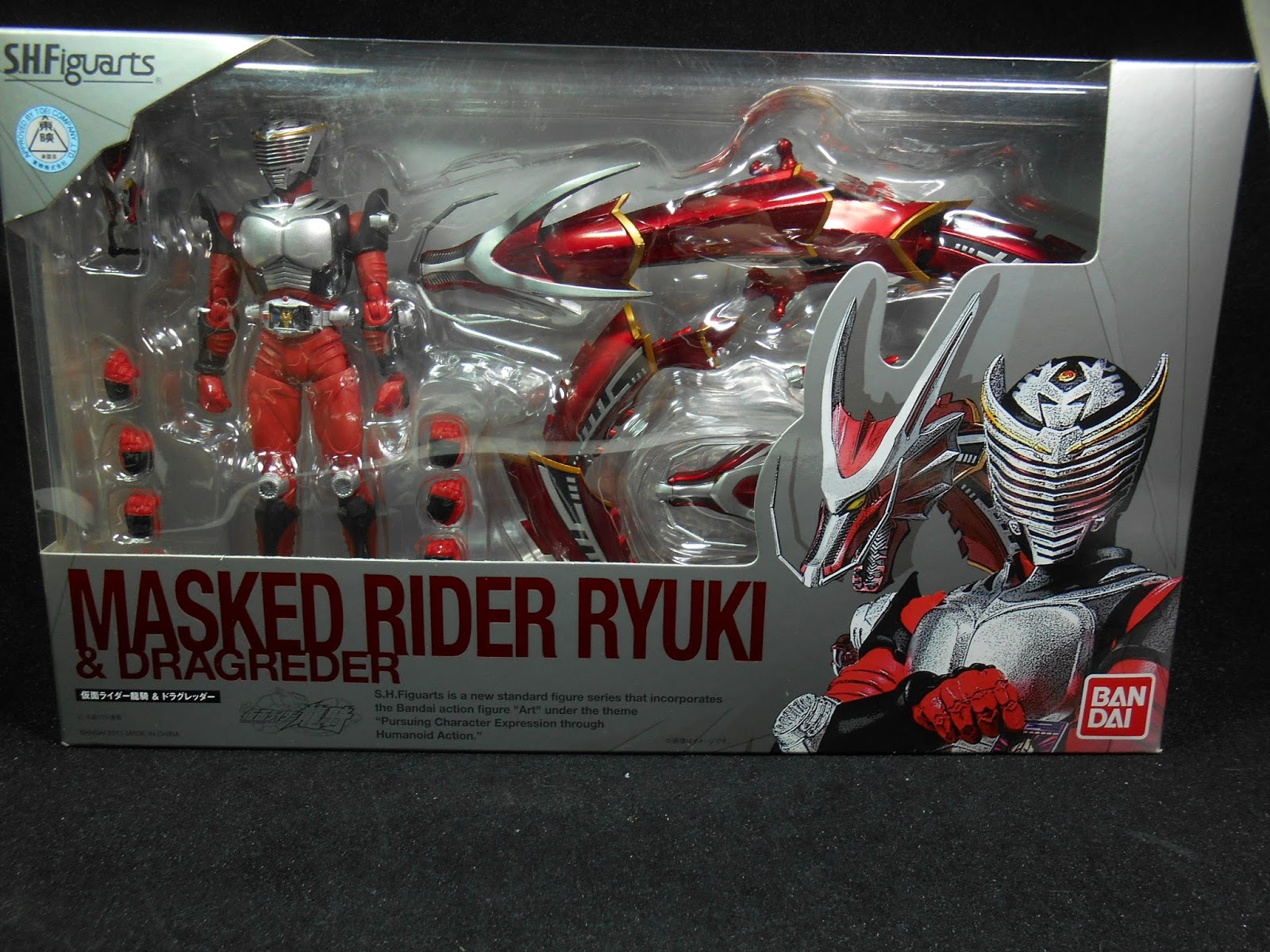 Review: S.H.Figuarts Kamen Rider Ryuki & Dragreder | Night's Corner