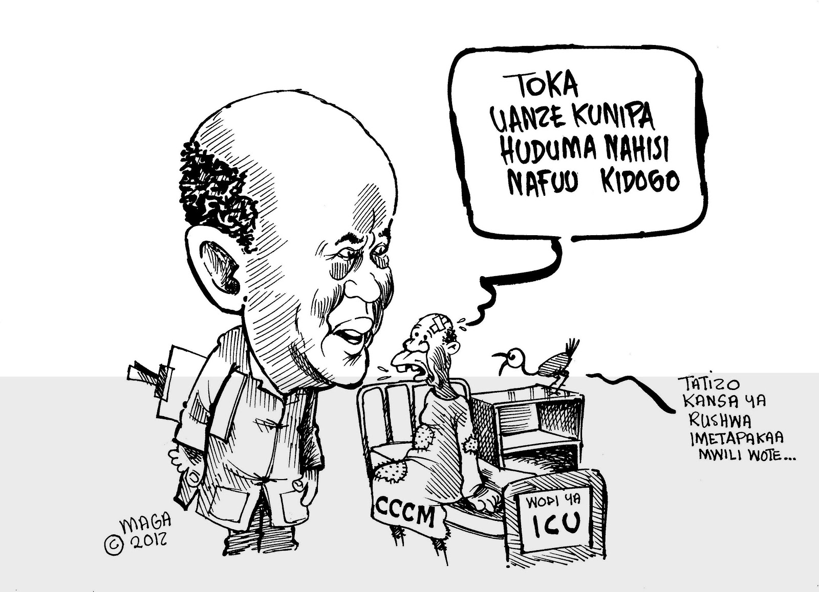 MAJIRA - GAZETI HURU LA KILA SIKU:: KATUNI