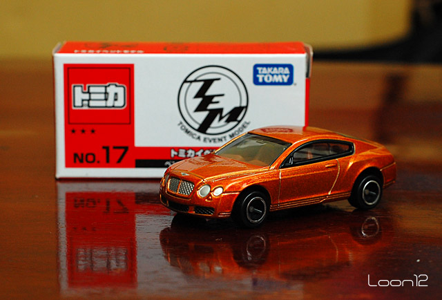 ~ My Die Cast Life ~: Tomica Event Model No.17 Bentley Continental GT