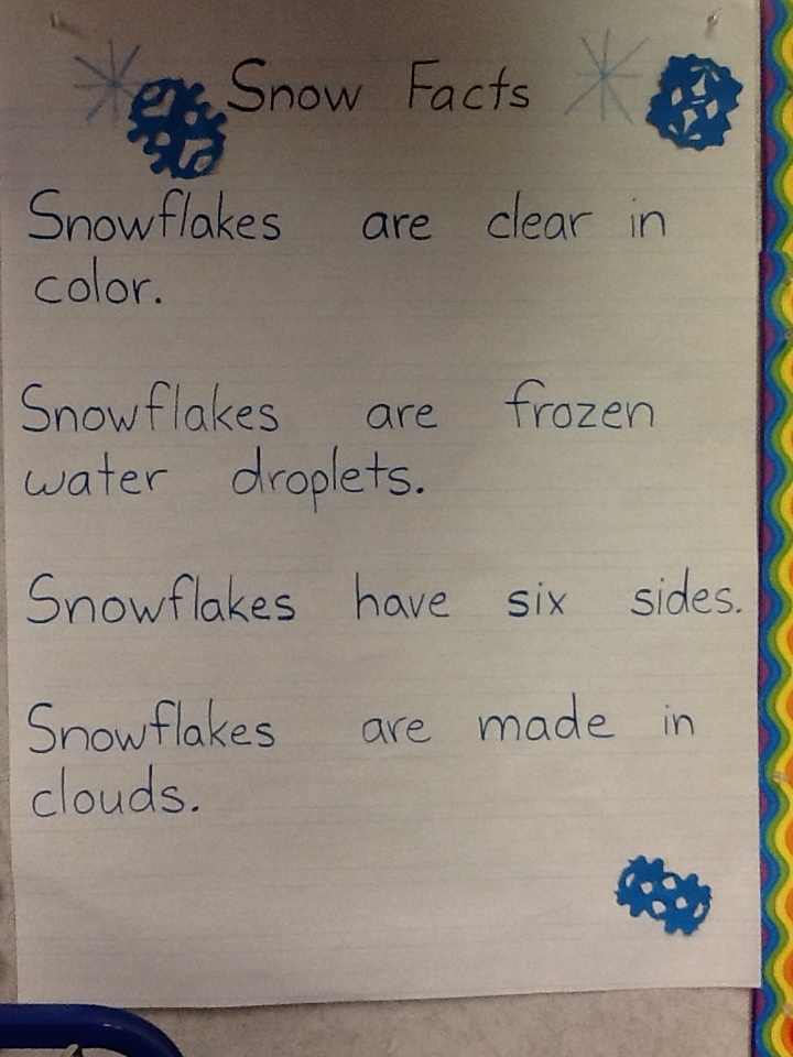 Christina's Kinder Blossoms: Winter Snow Unit
