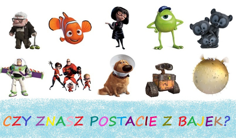 W szponach literek: Literkowo - postacie z bajek cz. 2