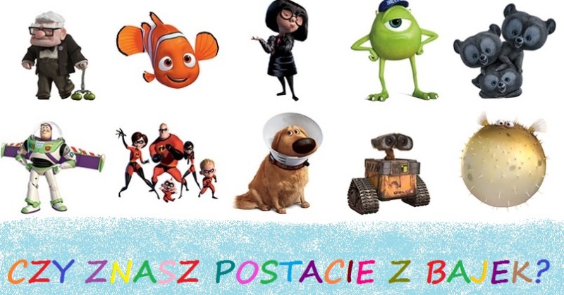 W szponach literek: Literkowo - postacie z bajek cz. 2