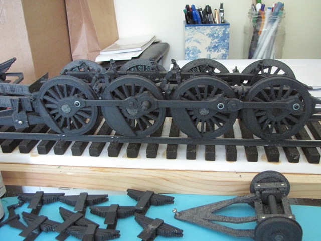 Model Locomotive with 3D Print Technology: Engine Drive Rods