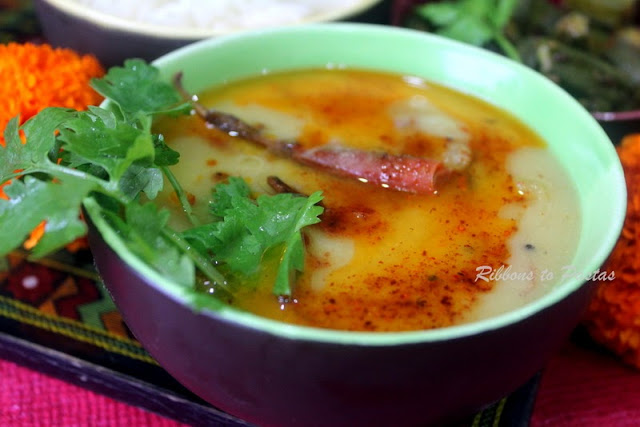 Gujarati Daal Bhaat - Ribbons to Pastas