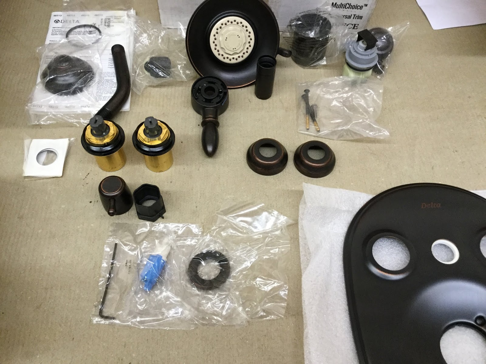 Find Discontinued Plumbing Fixtures: DELTA T18255-RB VICTORIAN MONITOR ...