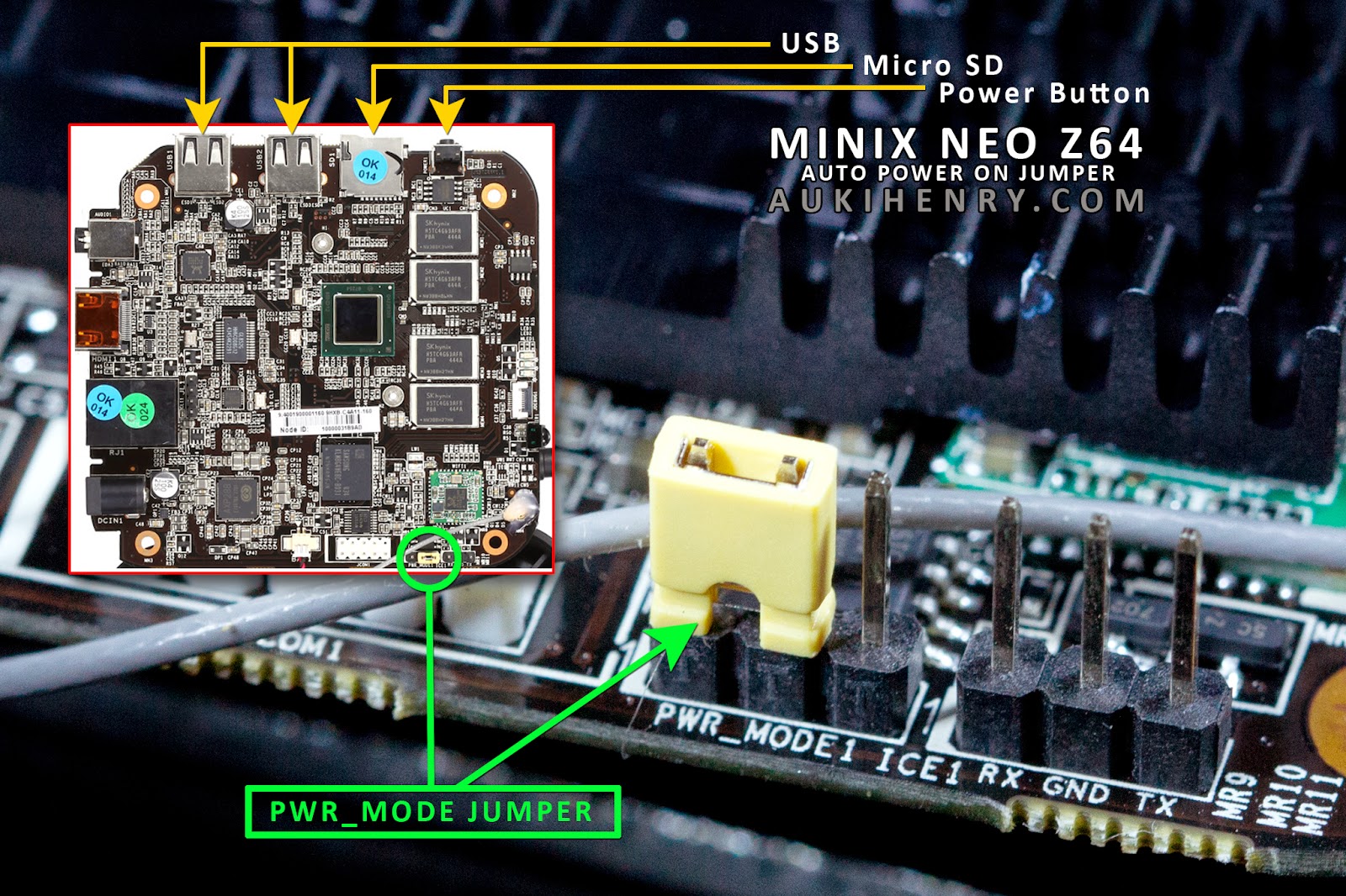MINIX NEO Z64 Auto Power On | Auki Henry Official