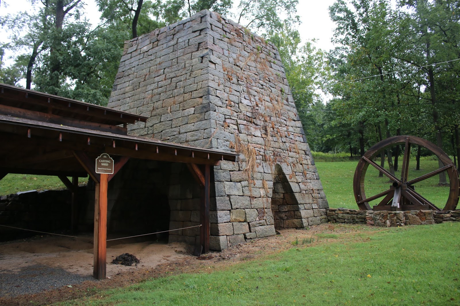 Mt. Vernon Furnace: Restored Early 19th Century Iron Furnace in Fayette ...