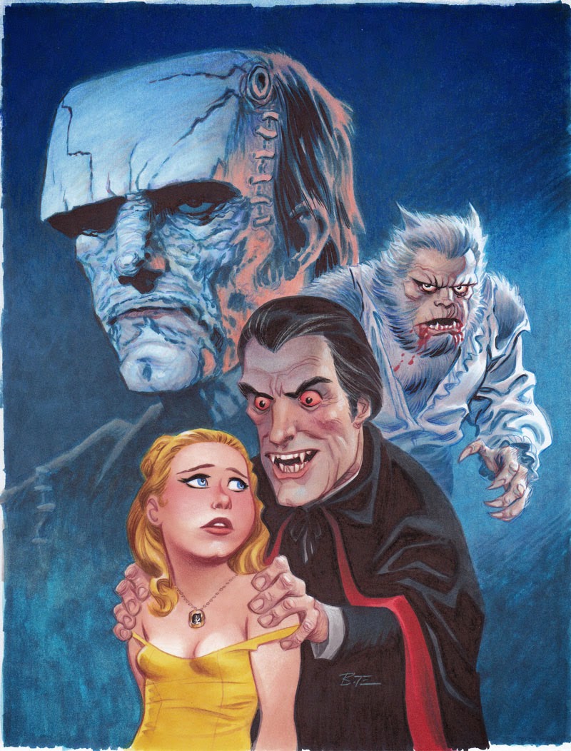 The Dork Review: Rob's Room: Bruce Timm Monsters!