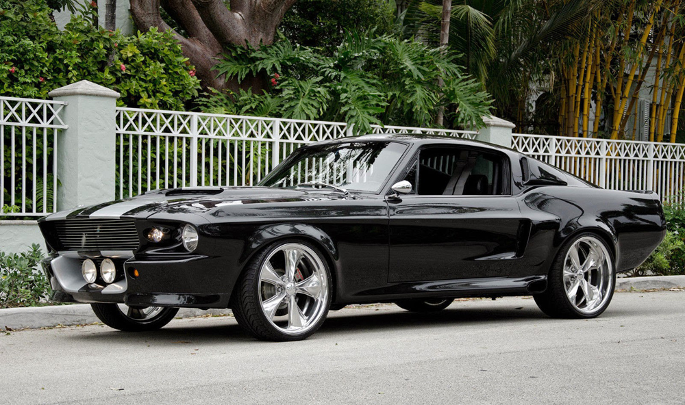 MotArt: 1967 Custom Ford Mustang Fastback