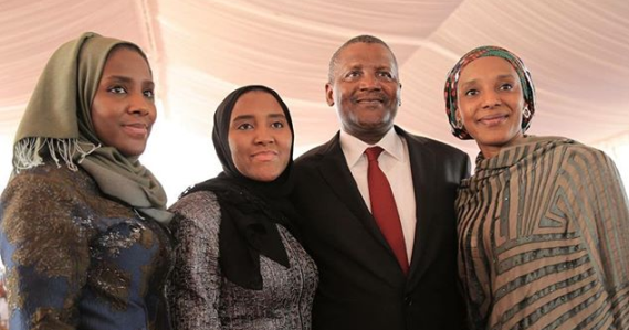 AMAZING STORIES AROUND THE WORLD: Proud Dad: Photos Of Aliko Dangote ...