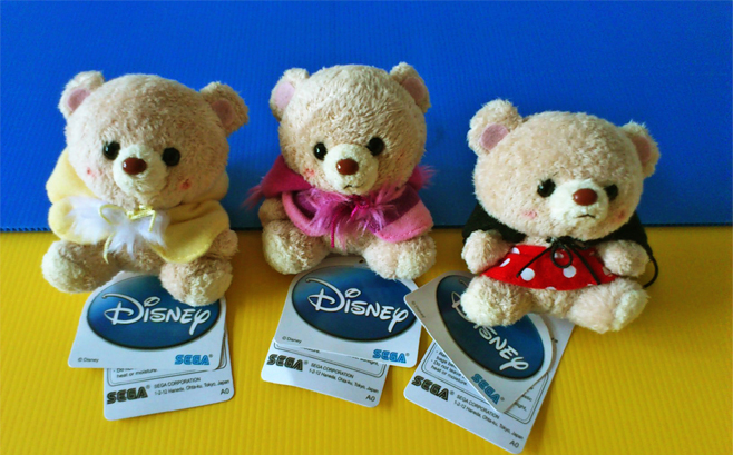 Cuddle Moments: Disney Sega Teddy Bears