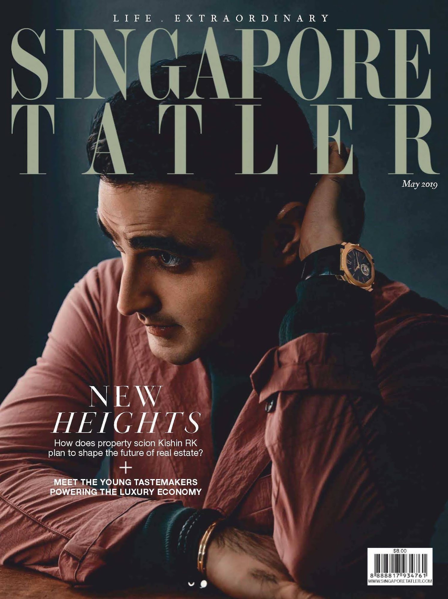 Kishin RK para Singapore Tatler por Darren Gabriel Leow