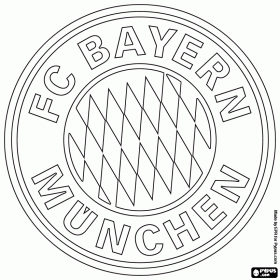 Bayern Munich Logo Coloring Coloring Pages