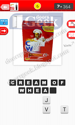 Guess The Food [Level 25-6] answer ~ Doors Geek