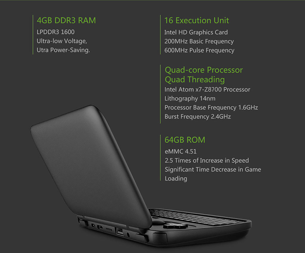 GPD WIN GamePad Tablet PC w/ Intel Processor & Windows 10 Flash Sale ...