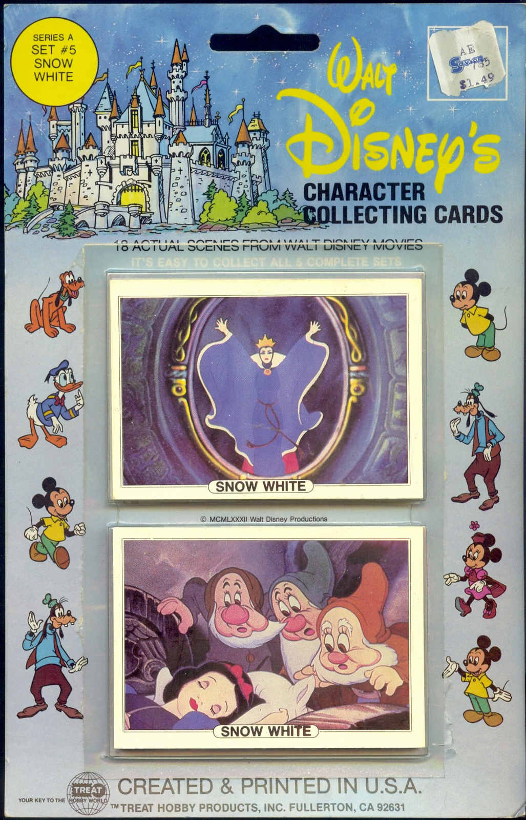 Filmic Light - Snow White Archive: 1982 Snow White Trading Cards by ...