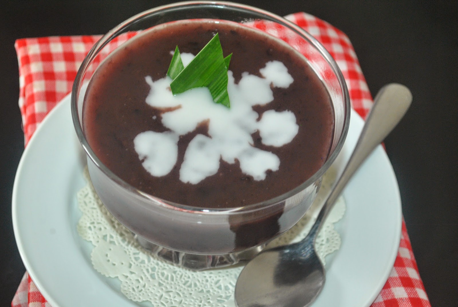 PATYSKITCHEN: BUBUR PULUT HITAM/ BLACK GLUTINOUS RICE DESSERT