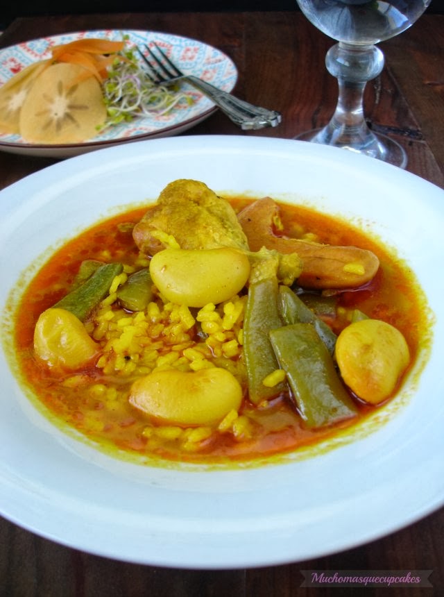 Arroz caldoso de pollo (Arroces made in Valencia by Muchomasquecupcakes ...