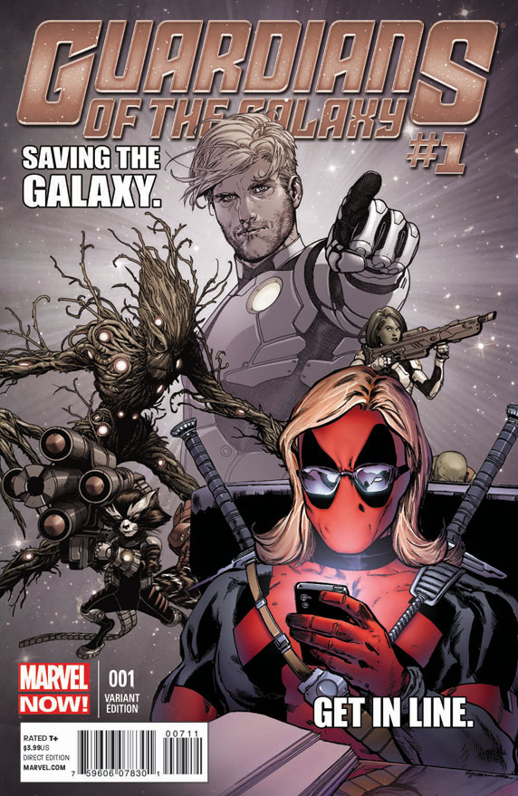 Sam Johnson Comics: Guardians of the Galaxy #1 Deadpool Variant Covers