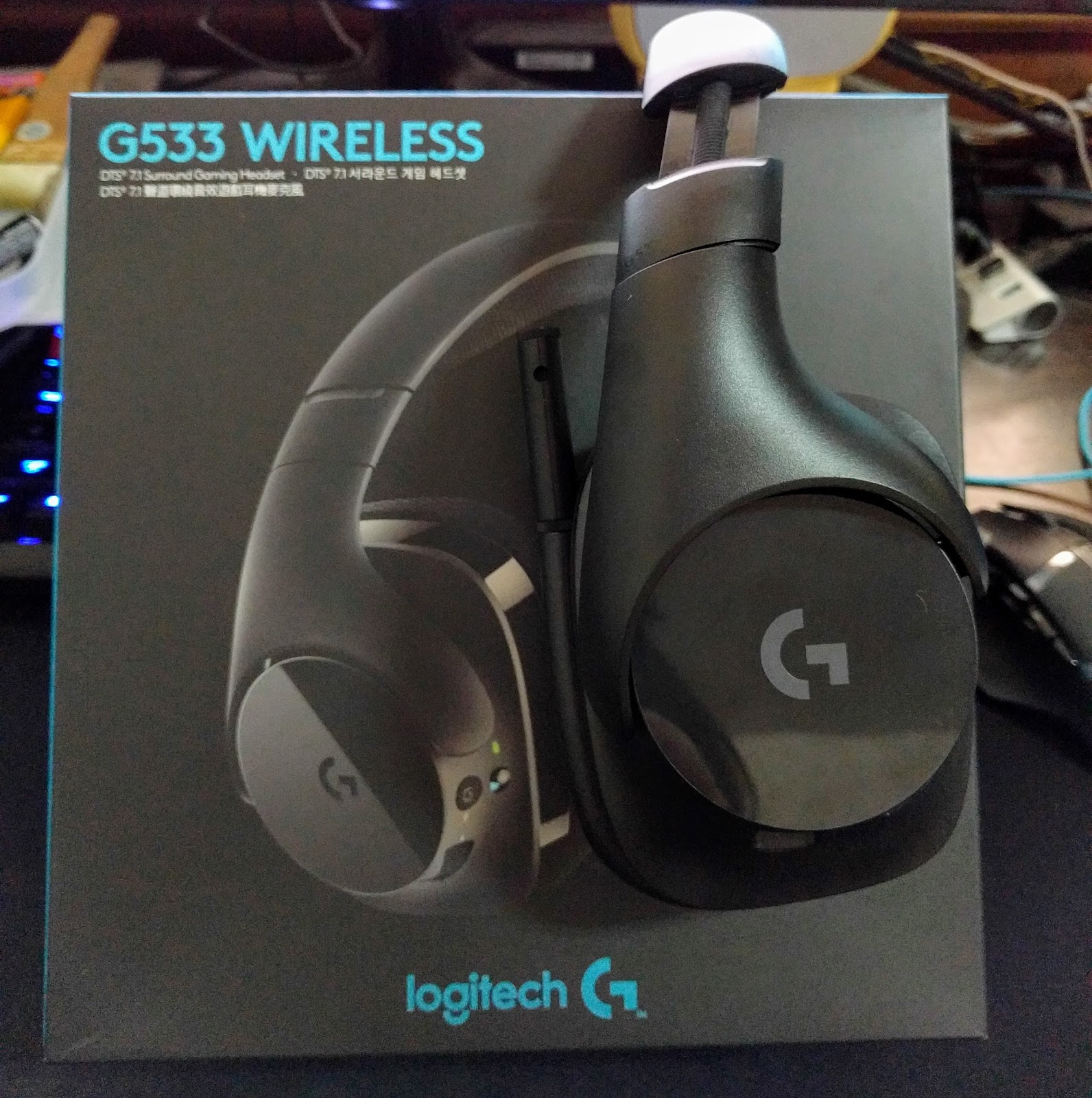 【心得】羅技 G533 WIRELESS DTS 7.1 聲道環繞音效遊戲耳麥 動手玩 @電腦應用綜合討論 哈啦板 - 巴哈姆特