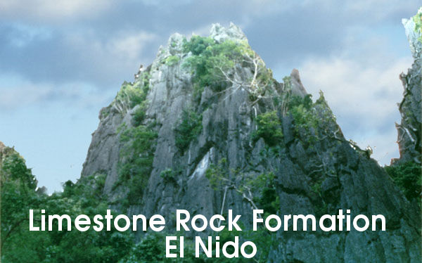 BEAUTIFUL PLACES TO VISIT: LIMESTONE ROCK FORMATION, EL NIDO, PALAWAN