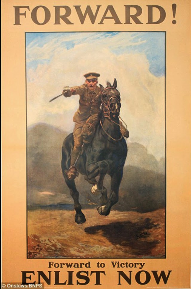 19 Fascinating WWI Posters Urging Men to Enlist ~ Vintage Everyday