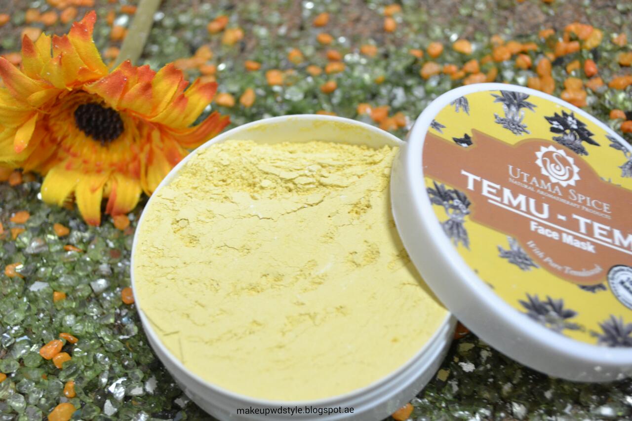 Utama Spice Temu Temu Face Mask Review