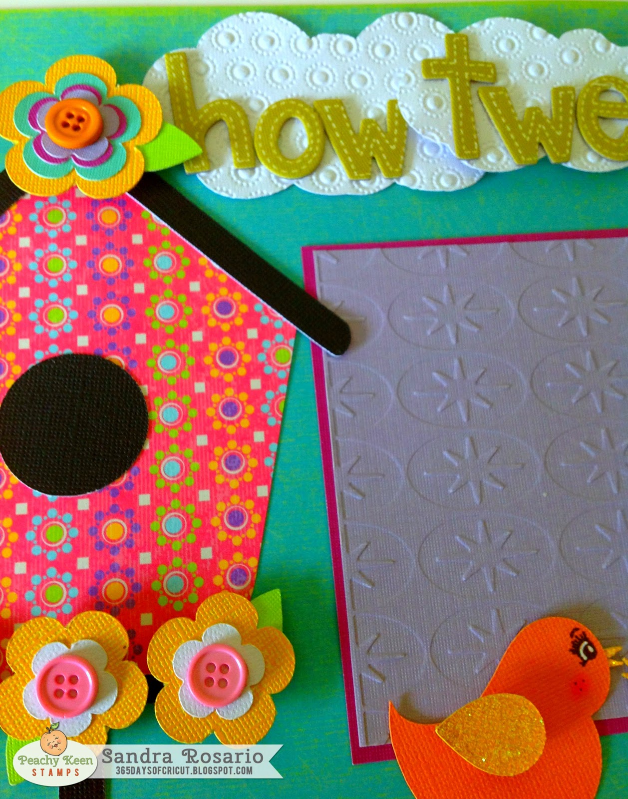 Pink Lulu Studio : #54 Tweet Birds Layout