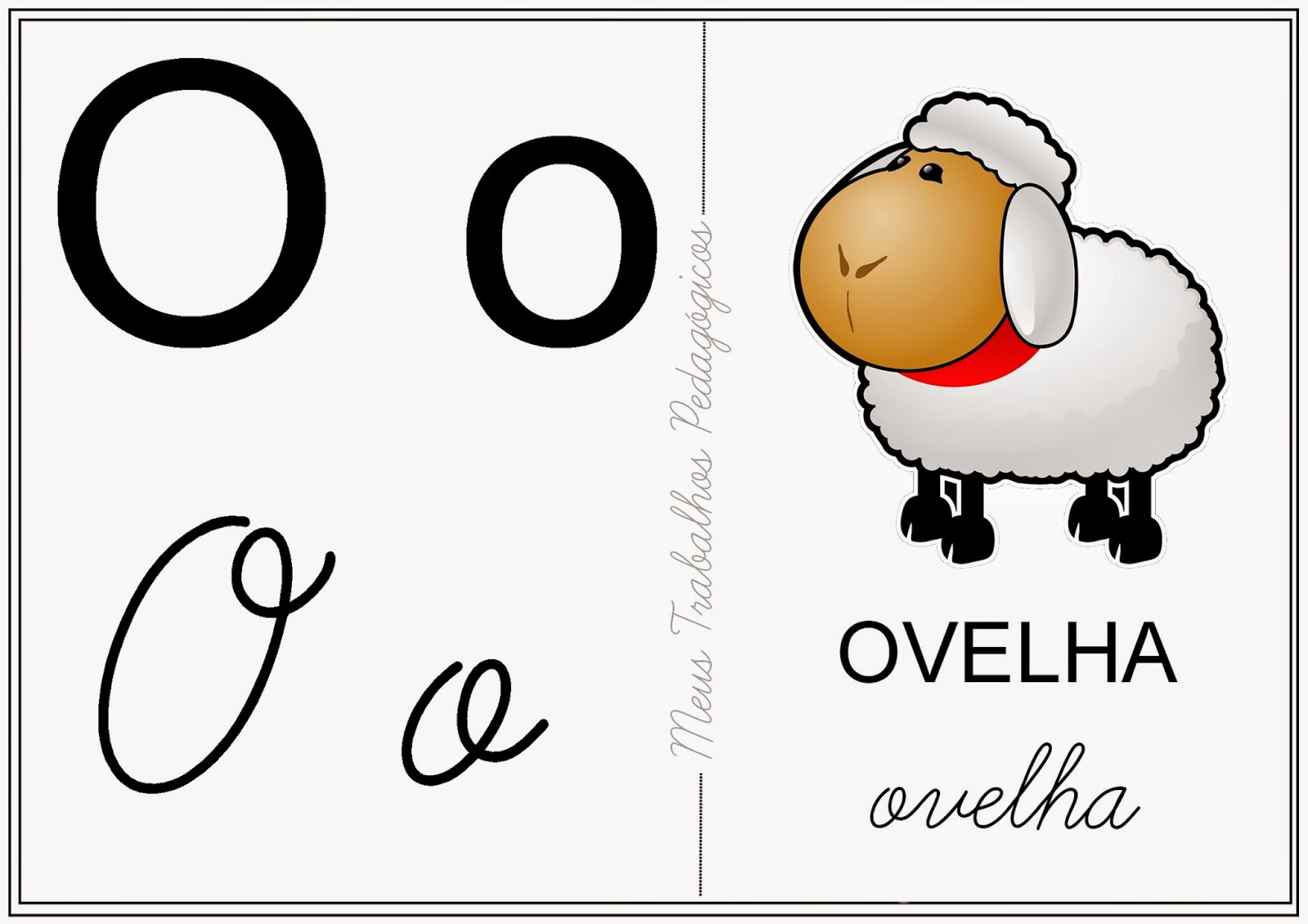 Meus Trabalhos Pedagógicos ®: Mural alfabeto com 4 tipos de letras