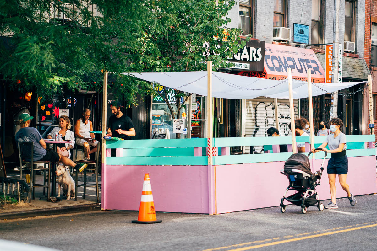 EV Grieve: One month on, a look at curbside dining in the East Village