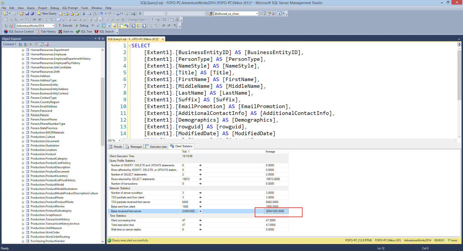 Queries: Optimization patterns for Entity Framework Performance