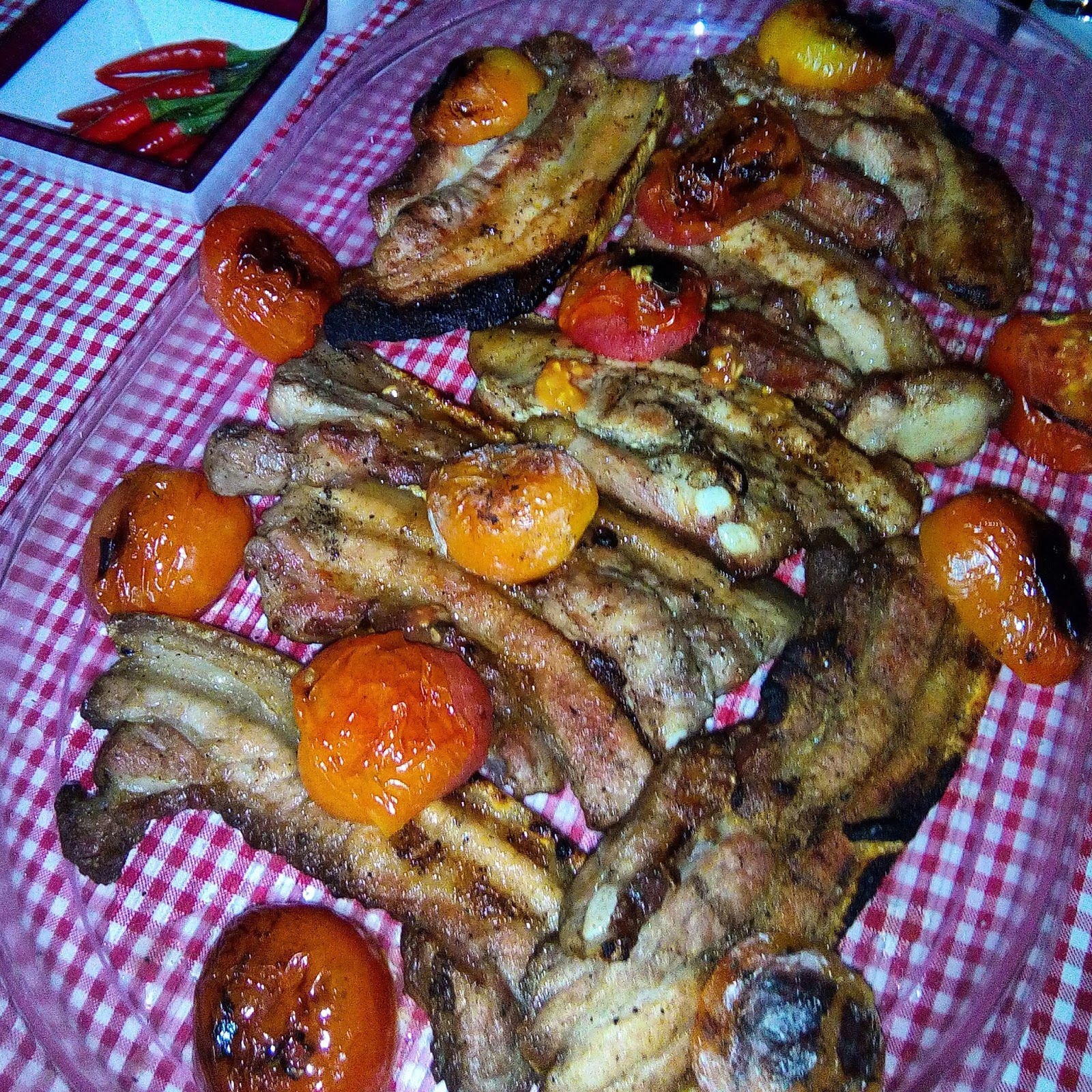 Filipino Food: Insarabasab, a local Ilocano way of grilling pork!