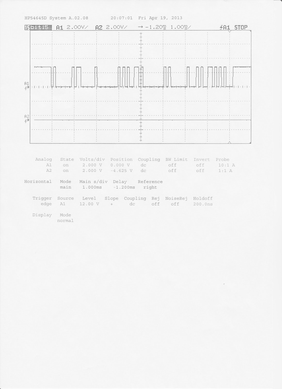 My Tech Life: Modbus RTU sample frame 8N1.