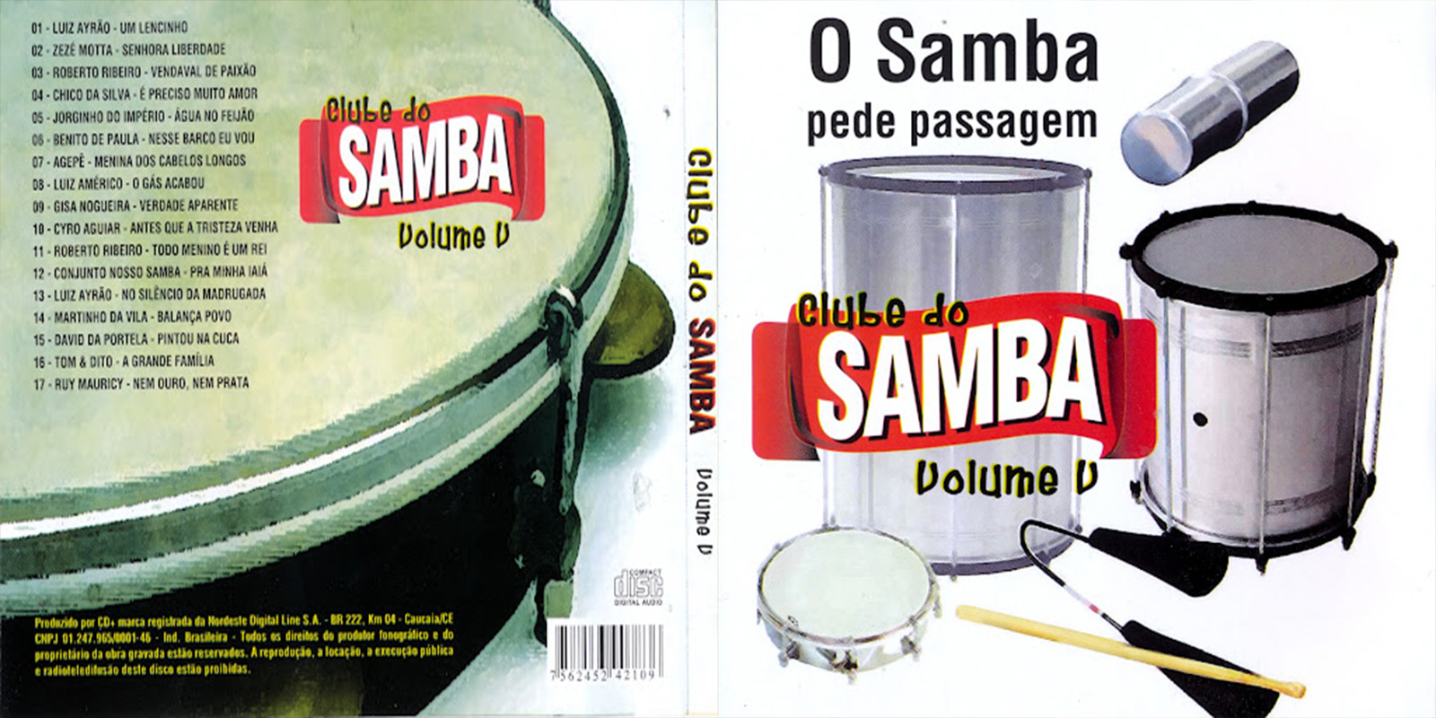 Clube do Samba - Vol.5 2012 CD | ftpcd