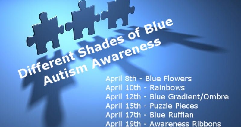 Peace Love Lacquer: Different Shades of Blue Autism Awareness Challenge ...