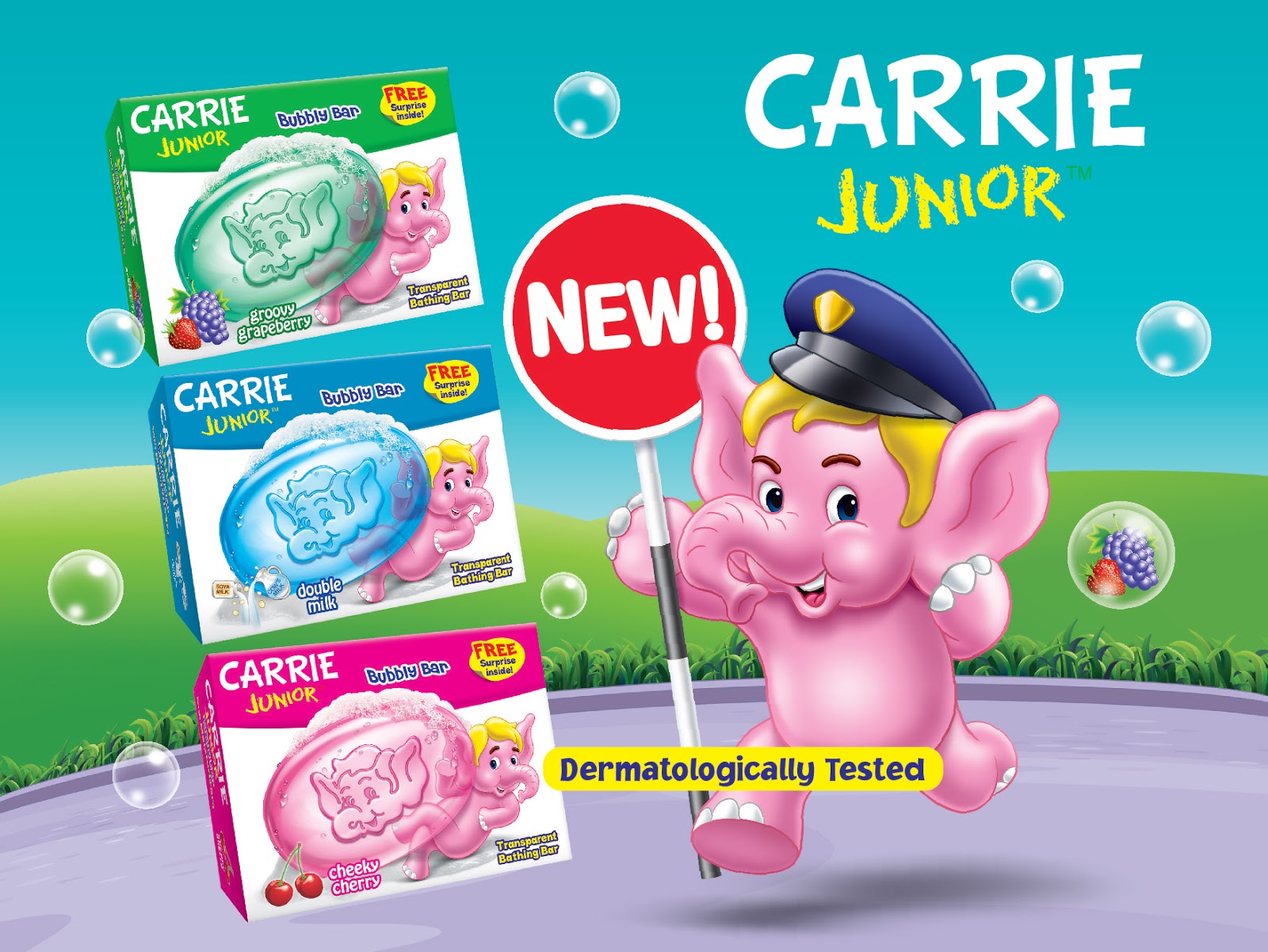 Carrie Junior Bubbly Bar Bath Time Fun - Sebrinah Yeo