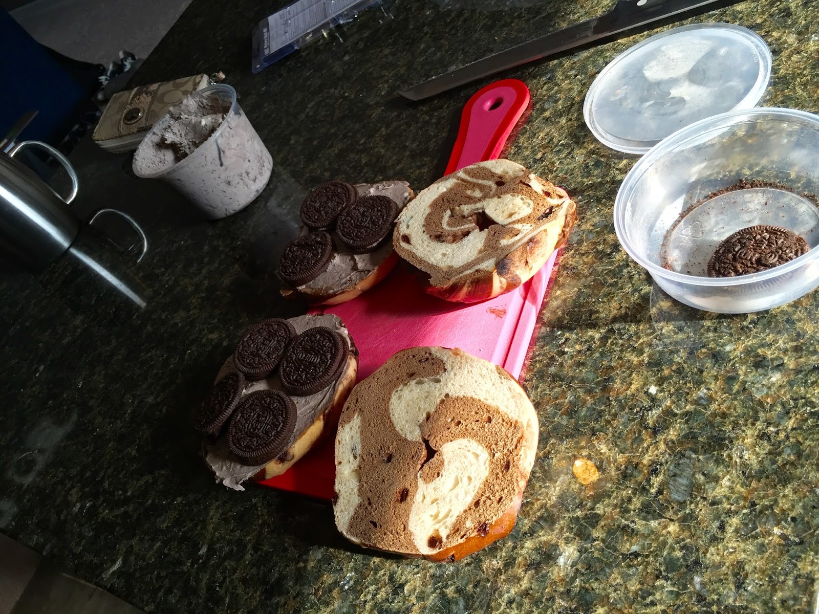 The Bagel Nook: Oreo Bagel