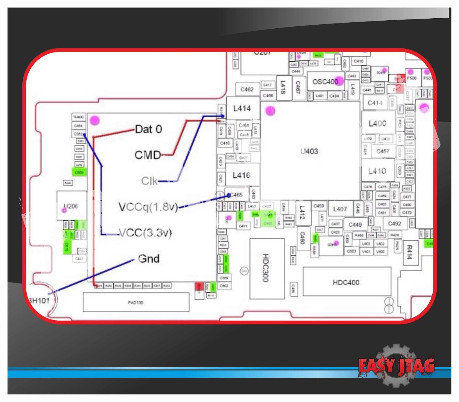 Pinout Direct EMMC Samsung ( ISP ) | W i n k GSM