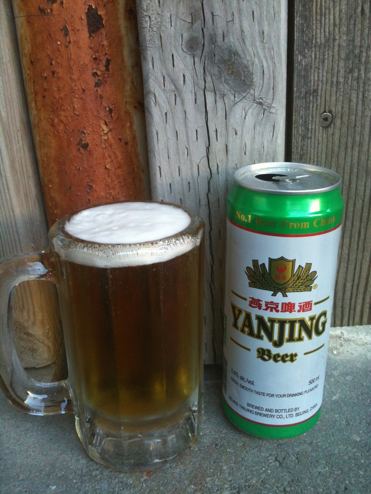 Stout Man in a Bitter World: Yanjing Beer