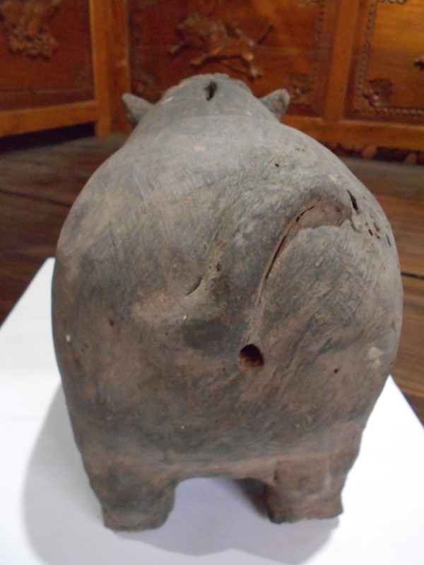 SIDOARJOANTIK GALLERY: Patung Terracotta Celengan Babi Majapahit Kuno Antik