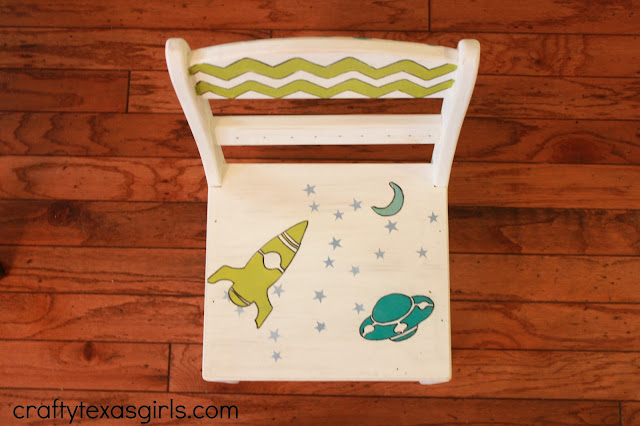 Crafty Texas Girls: Craft It: "Buzz Lightyear" Inspired Chair